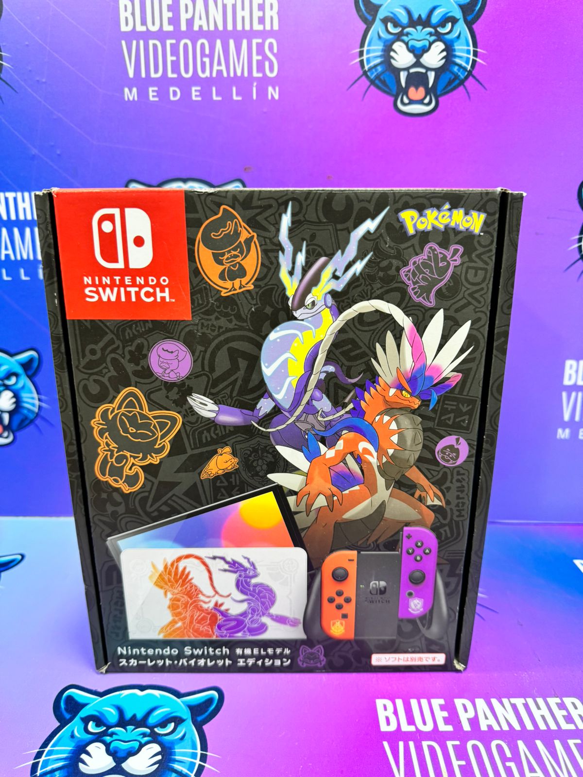 Switch Oled versión Pokemon – bluepanthervideogames