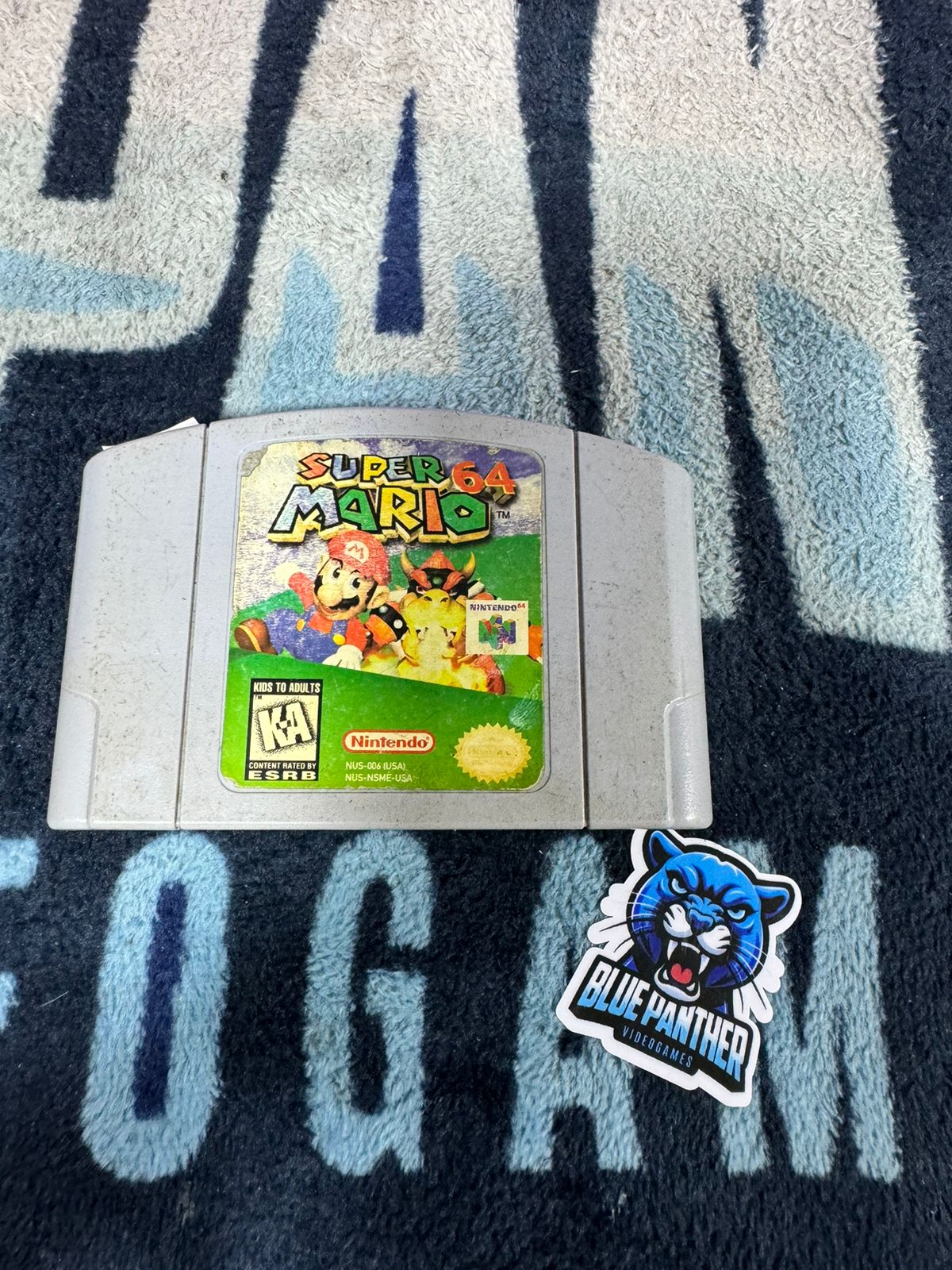 Super Mario 64 Original - Nintendo 64 – bluepanthervideogames