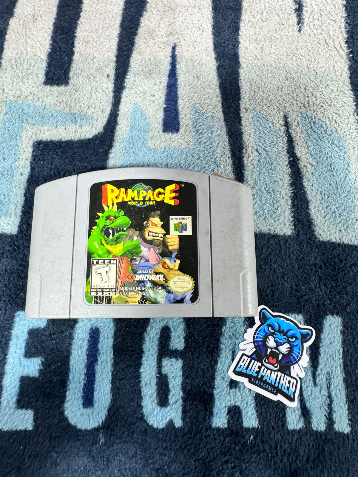 Rampage - Nintendo 64 – bluepanthervideogames