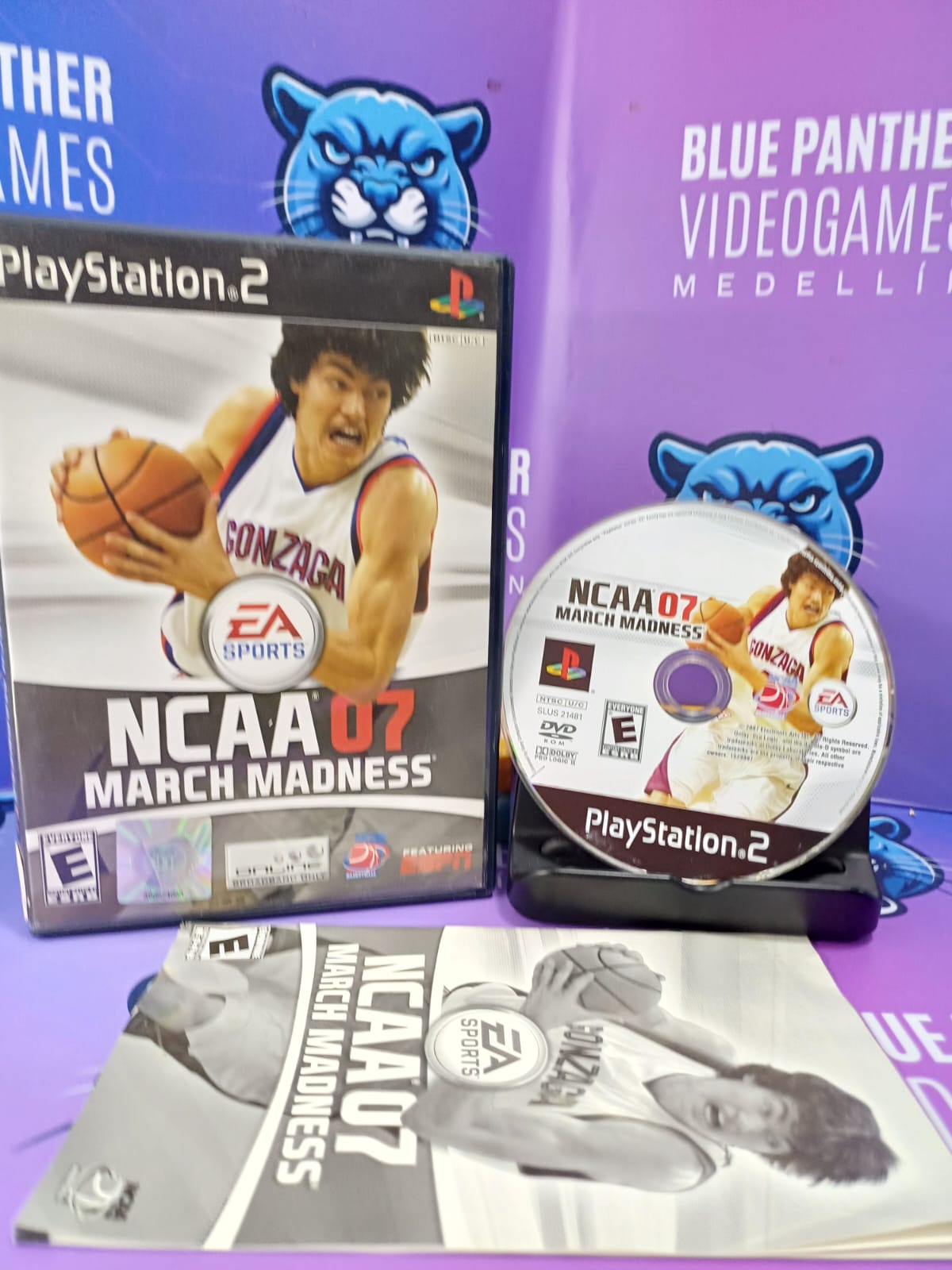 Ncca March Madness 07 - PS2 – bluepanthervideogames
