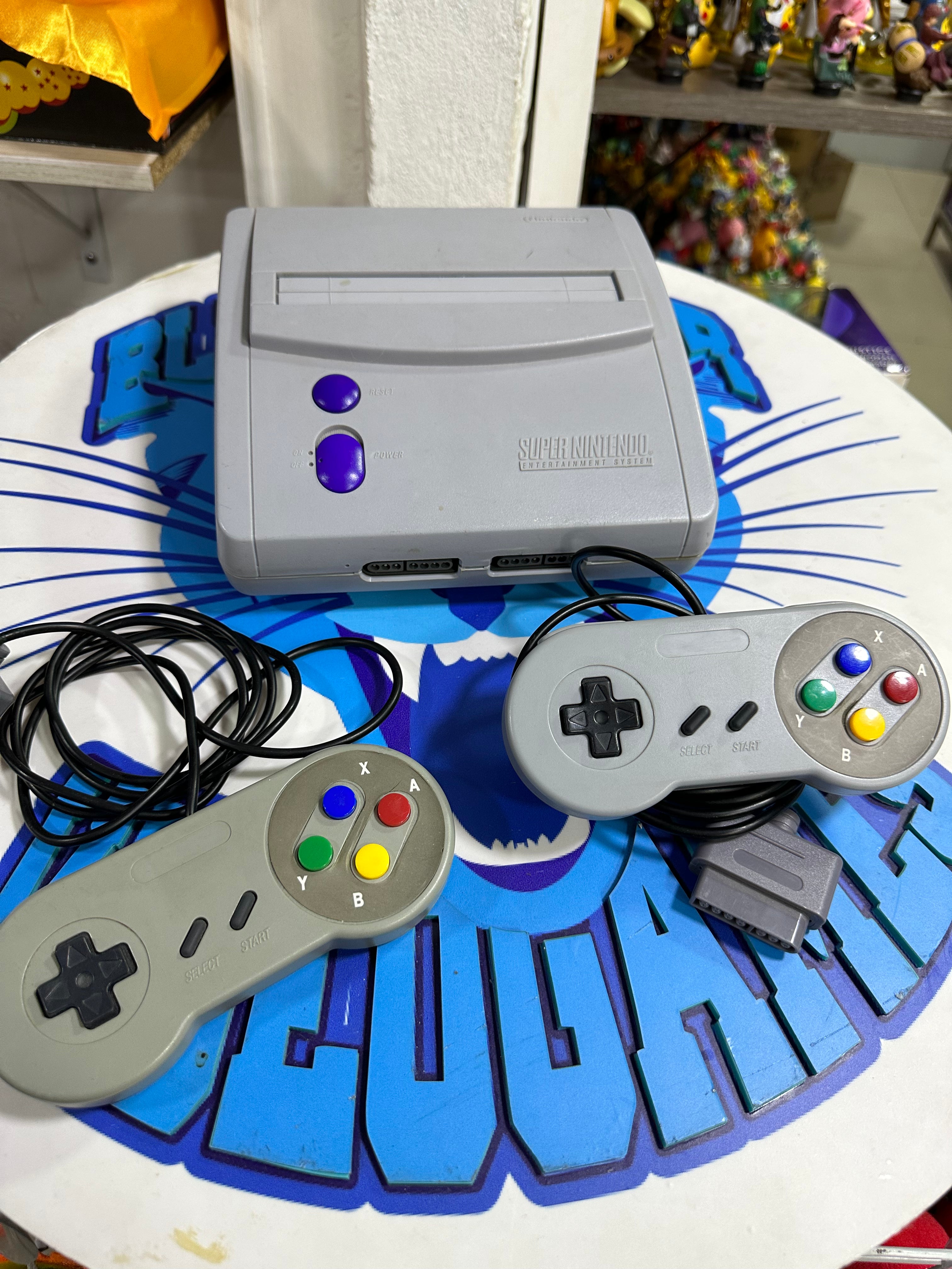 Super Nintendo Junior -2 Controles – bluepanthervideogames