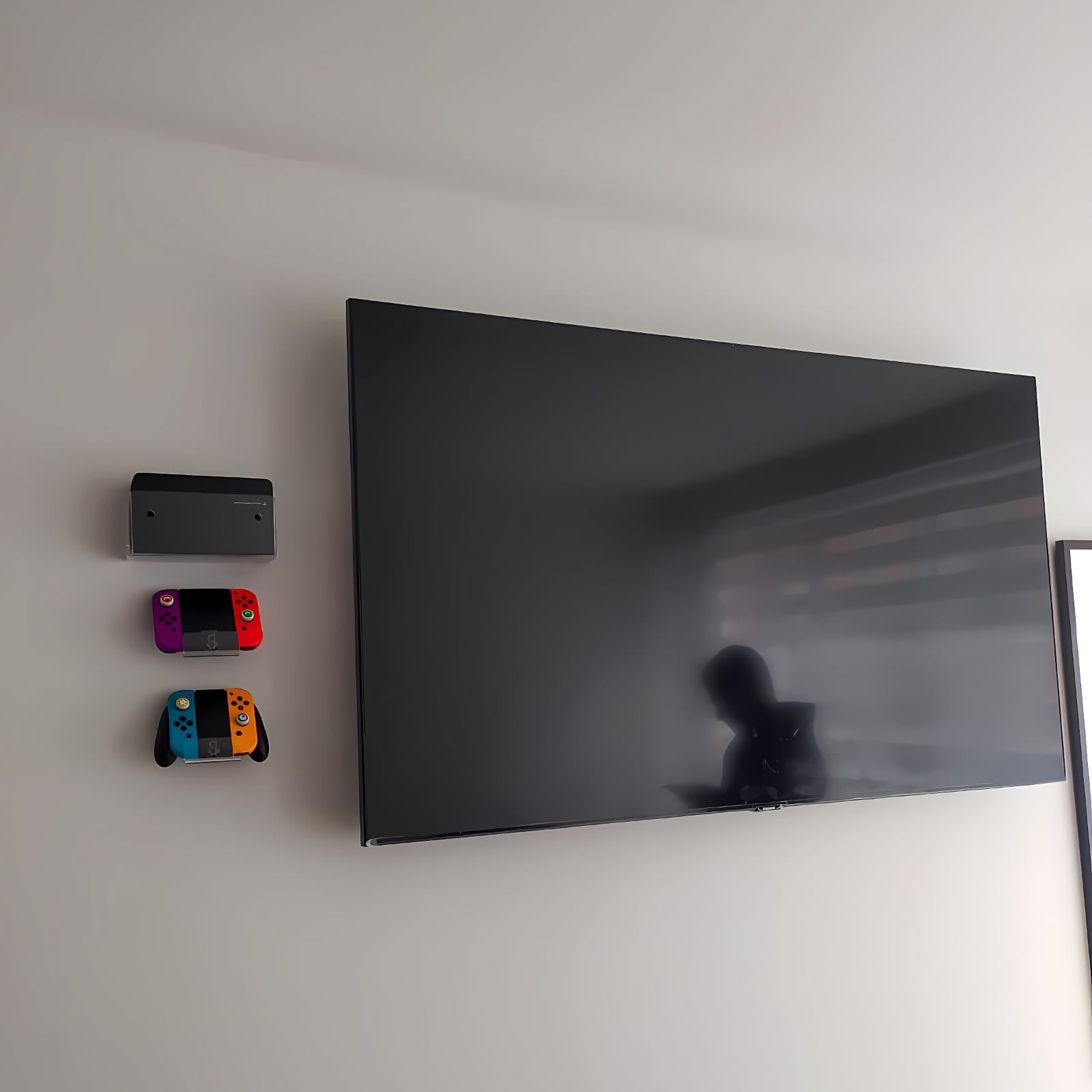 Soporte Pared Switch + 2 porta controles en acrílico ...