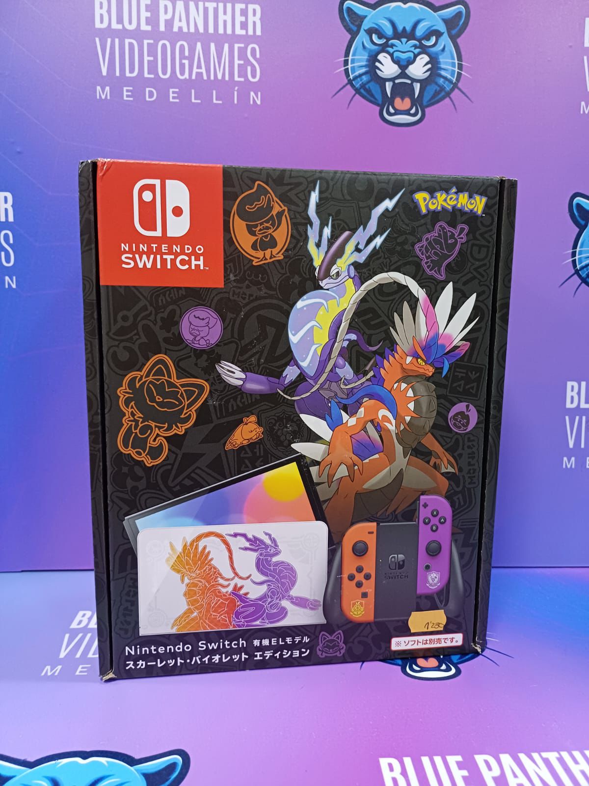 Nintendo Switch Oled Version Pokemon – bluepanthervideogames