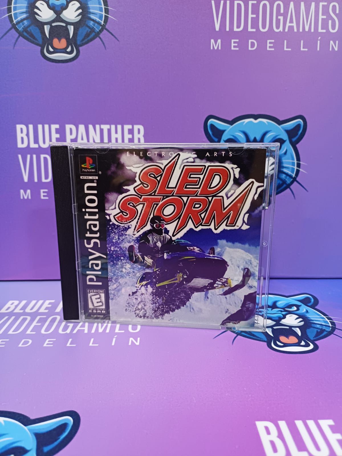 Sled Storm - Playstation 1 Juego original label custom ...