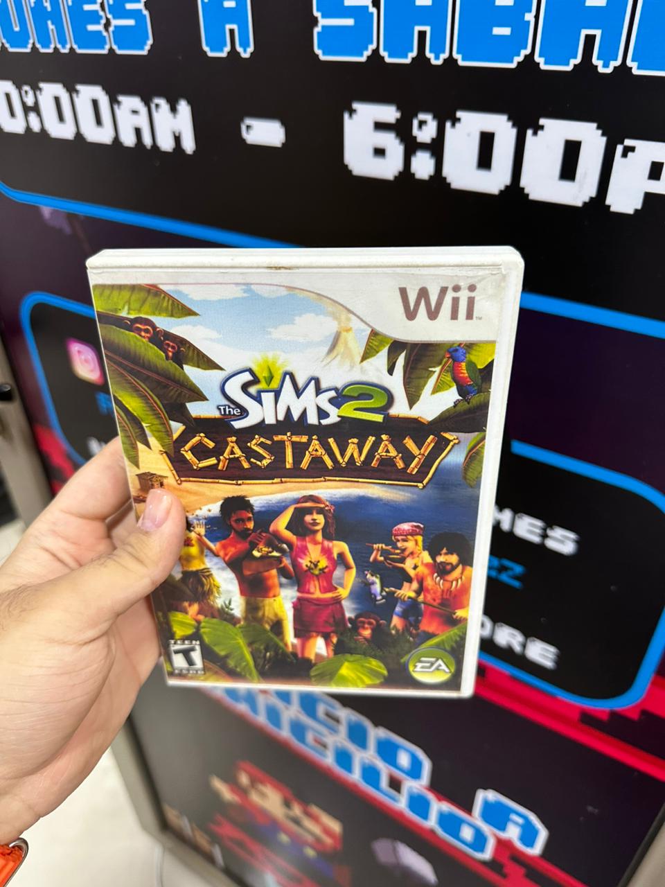 Sims 2 Castaway - Nintendo Wii – bluepanthervideogames