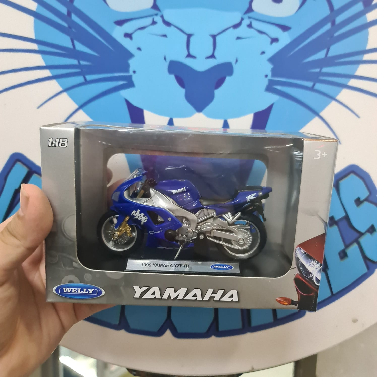 Moto Welly R1 /1-18 – bluepanthervideogames